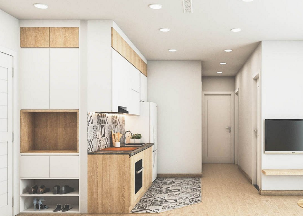 Simple Minimalist Apartment Sketchup Model Scene - Free SketchUp Models