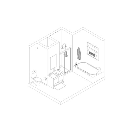 Bathroom Revit Scene Model - Revit Scenes