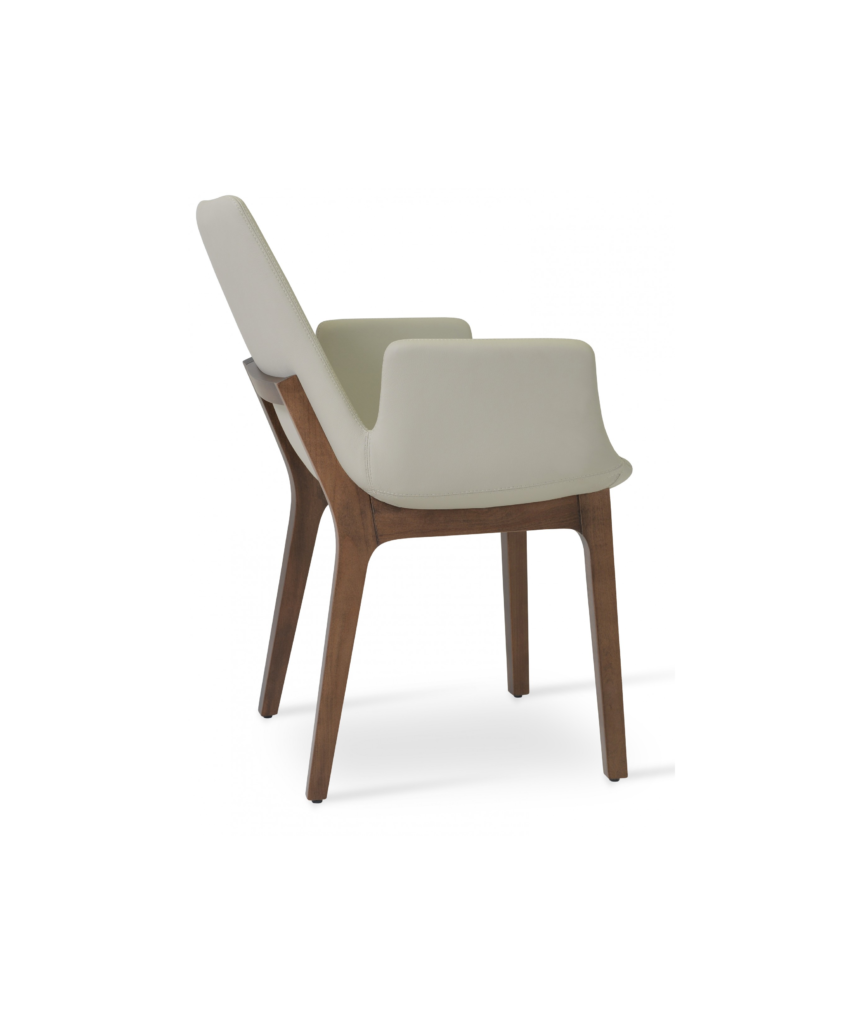 Eiffel Arm Wood Chair - Revit Families